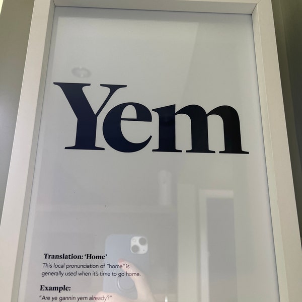 Nah Then Description Print • Yorkshire Slang Print • Yorkshire Dialect ...