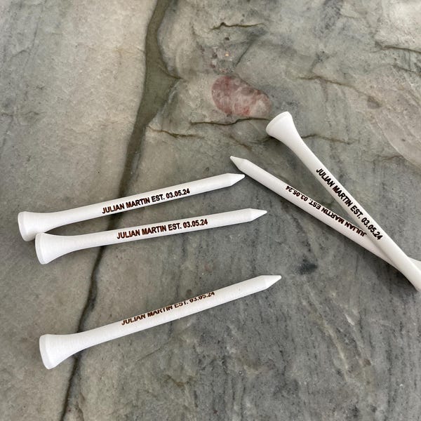 Personalized Golf Valuables Pouch - Golf Tee Bag - Golf Ball Bag - Golf ...