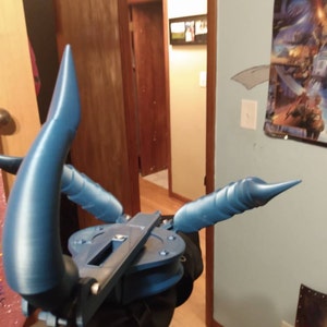 3d Printed Aqua's Rainfell Keyblade Kit / Keyblade Replica / Kingdom ...