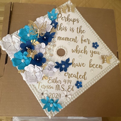 Custom Graduation Cap Topper Personalized Grad Cap Senior Class of Gift ...