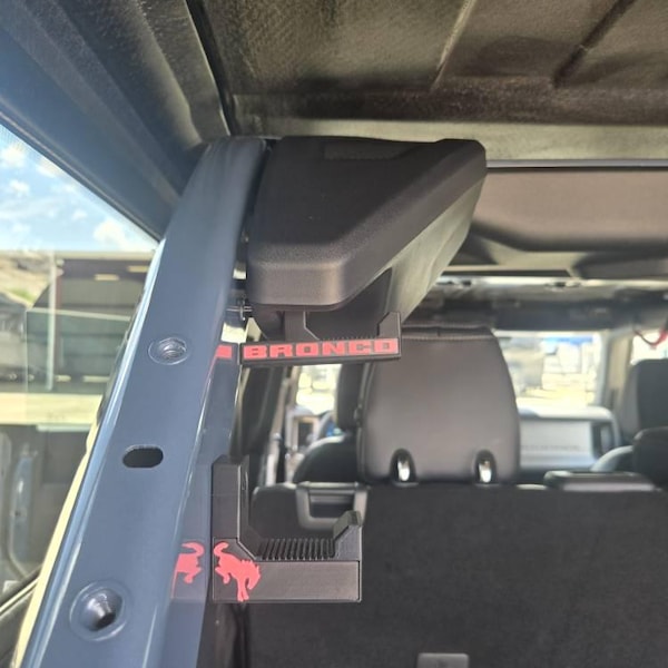 2021+ Bronco Headrest Utility Storage Purse Hooks With Choice of Color ...
