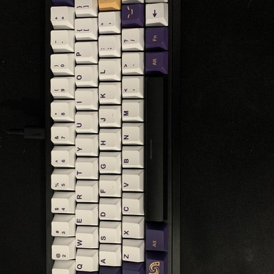GMK Minimal Black and White Keycaps Cherry Profile Keycaps Set PBT ...