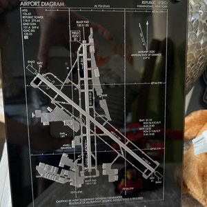 First Solo Flight| Custom First Solo Award | Clear Acrylic on Black ...