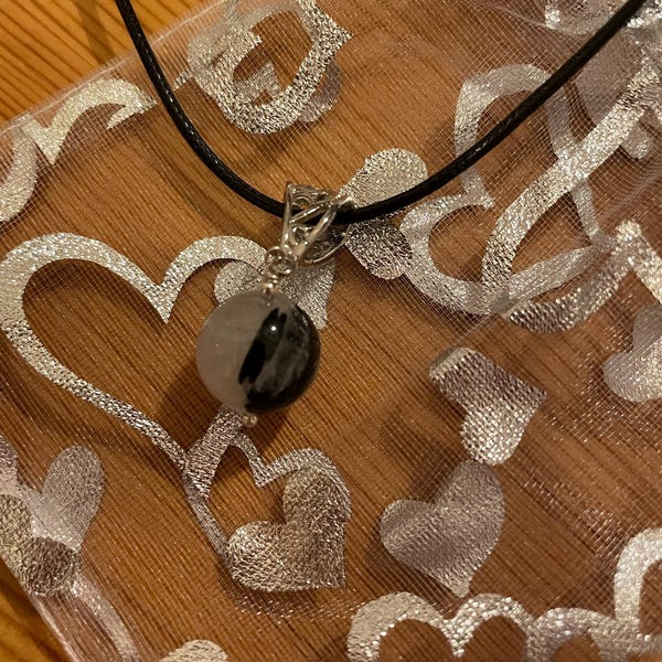 Red Jasper Stone Pendant Necklace Poppy Breschia Brecciated Drop 40mm ...