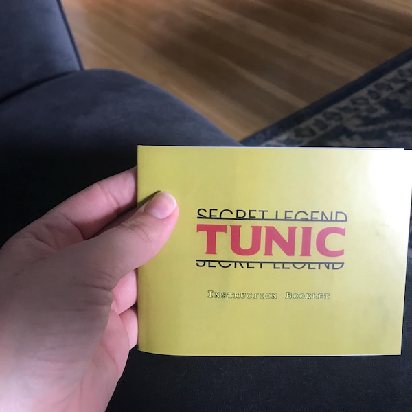Tunic | NTSC | Computer | PC | En | User Instruction Manual - Etsy