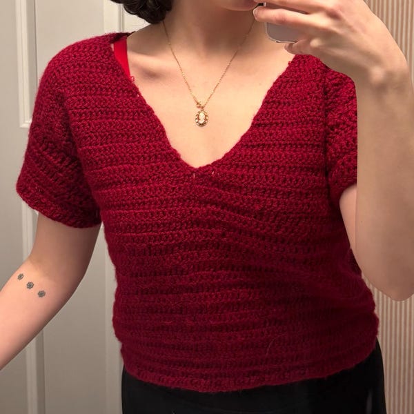 Easy Crochet Pullover Weekend Snuggle Sweater Cosy Slouchy Winter ...