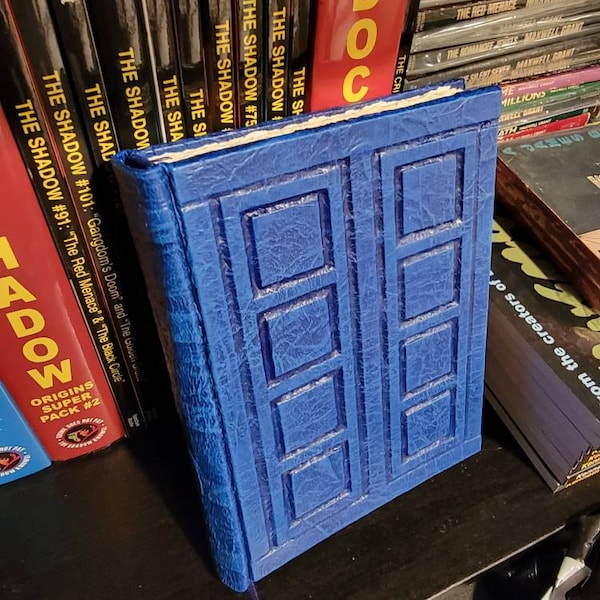 Doctor Who Inspired River Song TARDIS Diary Journal Handmade - Etsy