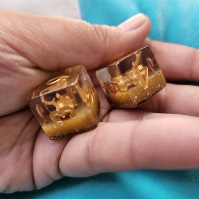 Dragon Skull Large D6 Dice, Role Playing Game, D&D D6 Dice Set ...