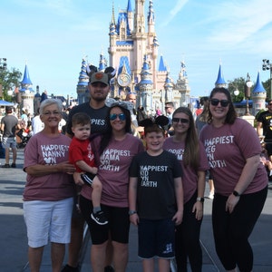 Happiest Grad on Earth Shirt, Disney Graduate T-shirt, Disneyworld ...