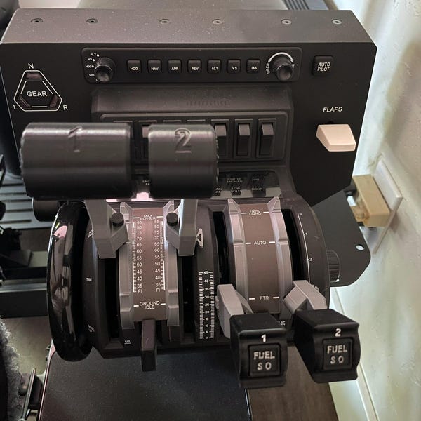 NEW!!! 747 V3 Throttle Set for Honeycomb Bravo, Flight Simulator - Etsy