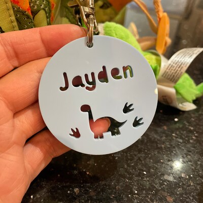 Personalised Book Bag Name Tag, School Bag Name Tag - Etsy