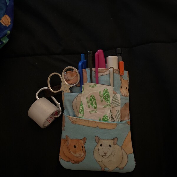 Celestial Batik Scrub POCKET Insert, Organizer and Protector for Nurses ...