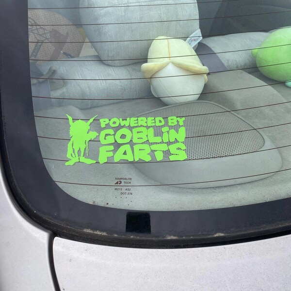 Ginger Inside Funny Car Window Sticker JDM Jap Campervan off Road Rat ...