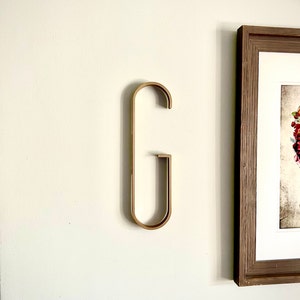 Large Wooden Letters for Wall Mid Century Modern Decor, Elegant Wedding ...