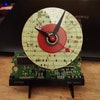 Vintage Punched Computer Punch Card on Mini CD on Circuit Board Clock ...