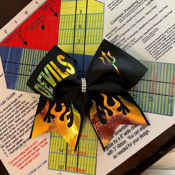 Chevron Tail SVG File for Cheer Bow Design in Vinyl or Sublimation - Etsy