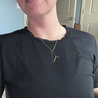 14K Gold Jordan Necklace for Girls and Boys, Nike Sports Jewelry, Gold ...