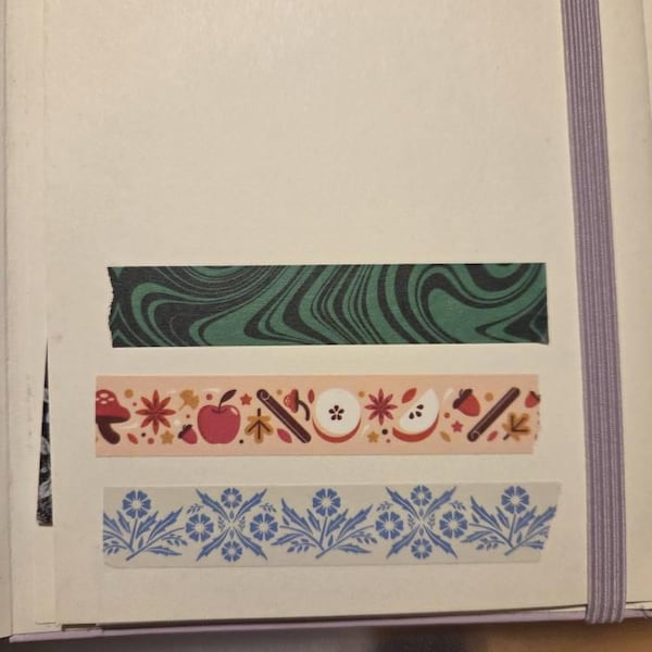 AUTUMN HARVEST Fall Autumn Leaves Washi Tape (15mm/10m) | Mushroom ...