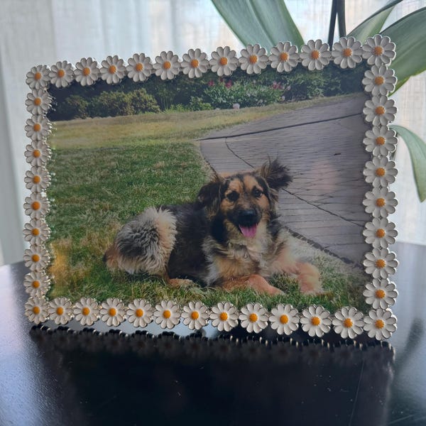 Unique White Flower Deco Art Picture Frames,photo Frame Wedding ,metal ...