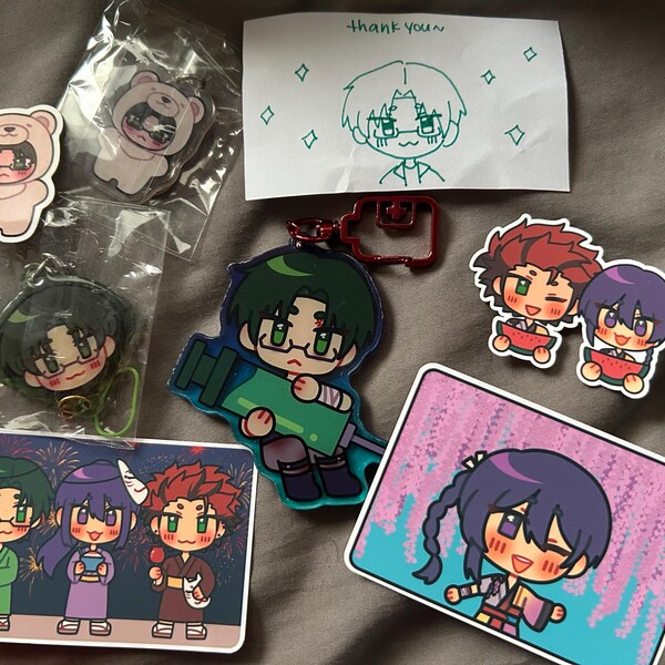 Ensemble Stars Bogie Time Keychain Charms - Etsy