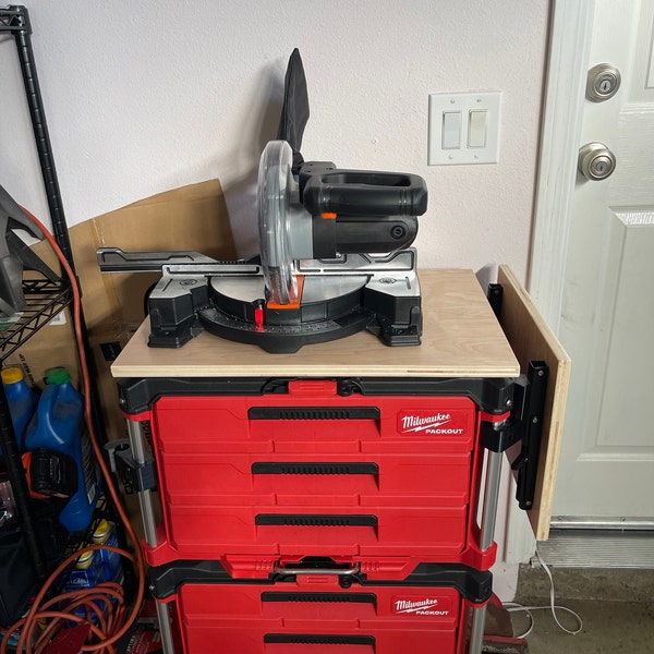 Multi-piece Bundle Wood Worktop Compatible With Milwaukee Packout by ...