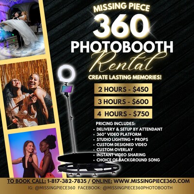 360 Photobooth Flyer, Party Flyer, Event Flyer, Wedding Reception ...