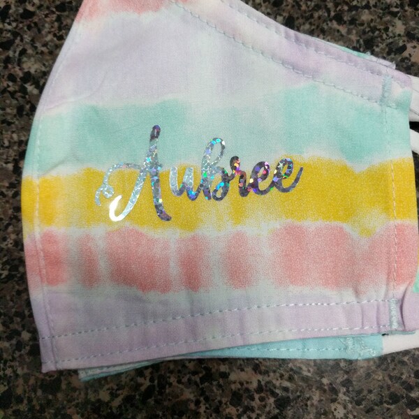 Personalized Kids Face Mask - Etsy