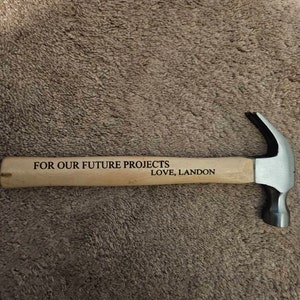 Personalized Fathers Day Hammer for Dad, Papas Engraved Hammer, Fathers ...