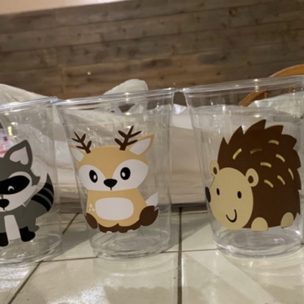 Cute Baby Woodland Forest Animals, SVG Cut Files, Deer Cut Files, Cute ...