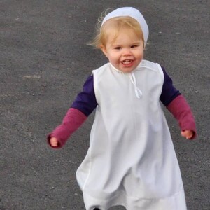 Amish Handmade Apron White Tie Apron - Etsy