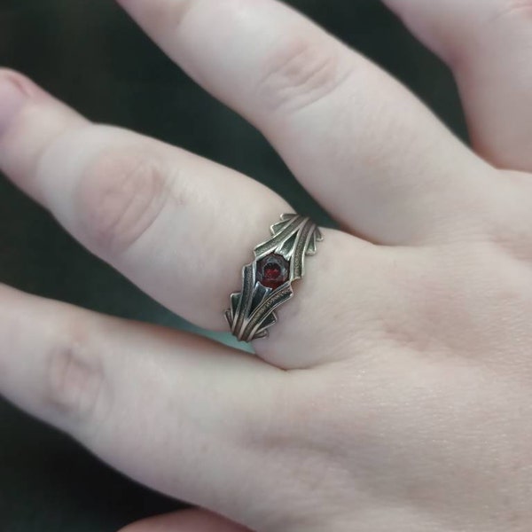 Silver Fish Thin Band Ring, Swimming Fish Band Ring, Fish Ring, Sea ...