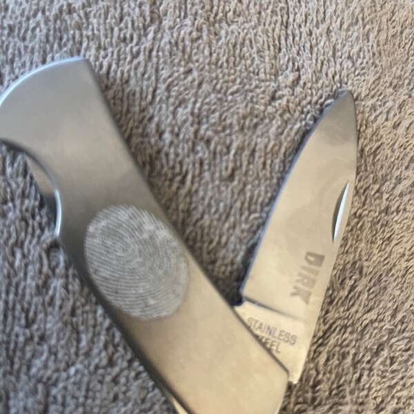 Personalized Fingerprint Knife, Memorial Knife, Custom Knife, Custom ...