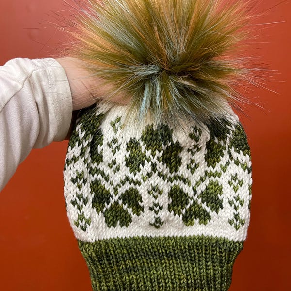 KNITTING PATTERNS: the Holly Berry Collection / 2 Beanie, 2 Headband ...