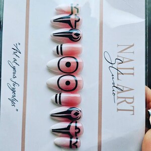 Spring Color Press on Nails Glue on Nails Stick on Nails - Etsy