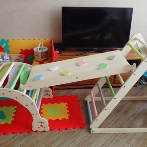 Climbing Triangle Two-sided Ramp Kletterdreieck Climbing Arch - Etsy