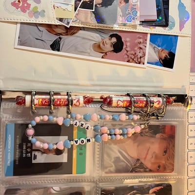 A5 Kpop Photocard Binder Custom Deco K-pop Collect Book Holds up to 160 ...