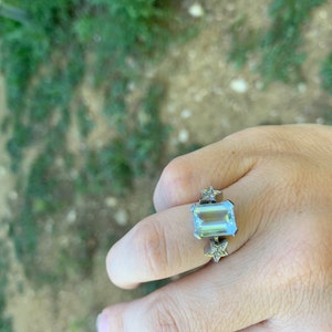 Ring Inspired by Outlander Claire Hand Made in Silver Hammered - Etsy