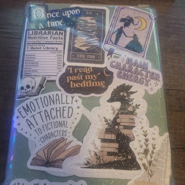 Booktok Couple Romance Book Vinyl Sticker Fantasy | Fantasy Book ...