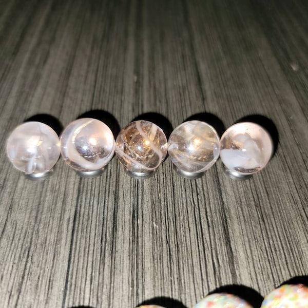 16mm Medusa Jellyfish Glass Mega Marble Players (5/8th") Pack of 5 ...