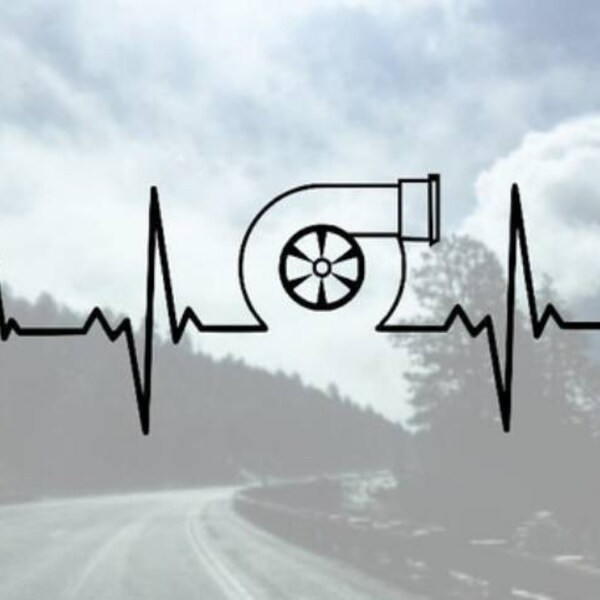 Turbo Life / Car Decal / Custom Vinyl / Bumper Sticker / Turbo / Race ...