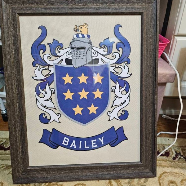 Delaney Coat of Arms Printable Cut Sublimate Engrave Digital Download ...