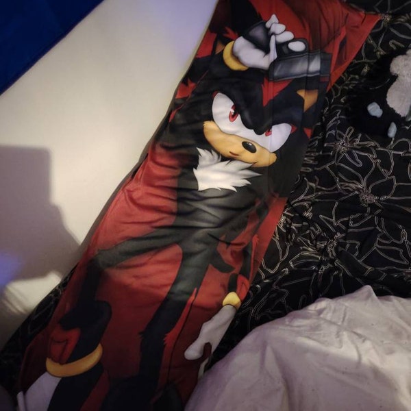 Shadow Body Pillow, Furry Dakimakura Pillowcase, Sonic Daki, Ultimate ...
