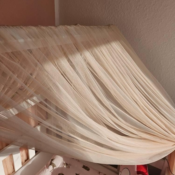 Honey Foam Montessori Bed Canopy, Kids Bed Canopy, Montessori Bed ...
