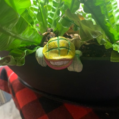 Ceramic Toad House, OOAK, High Fired Frog, Whimsical Toad, Cold Glazed ...