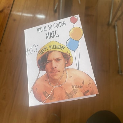 Happy Birthday Card Youre so Golden Meme Card Printable - Etsy