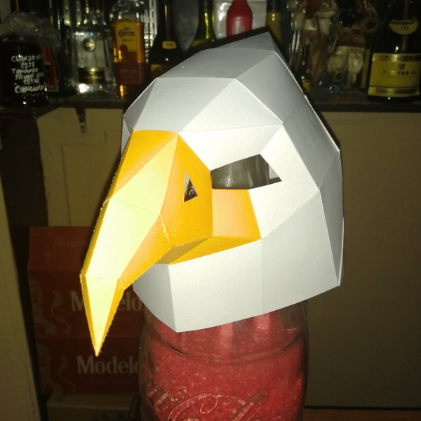 Eagle Mask, Falcon Mask | DIY Paper Mask, Printable Template ...