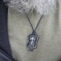 Forged Iron Raido Rad Rune Viking Amulet Runic Nordic Pendant - Etsy Canada