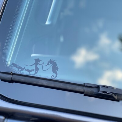 Mermaids Octopus Vinyl Decal for 4x4 & Car Windshields. - Etsy