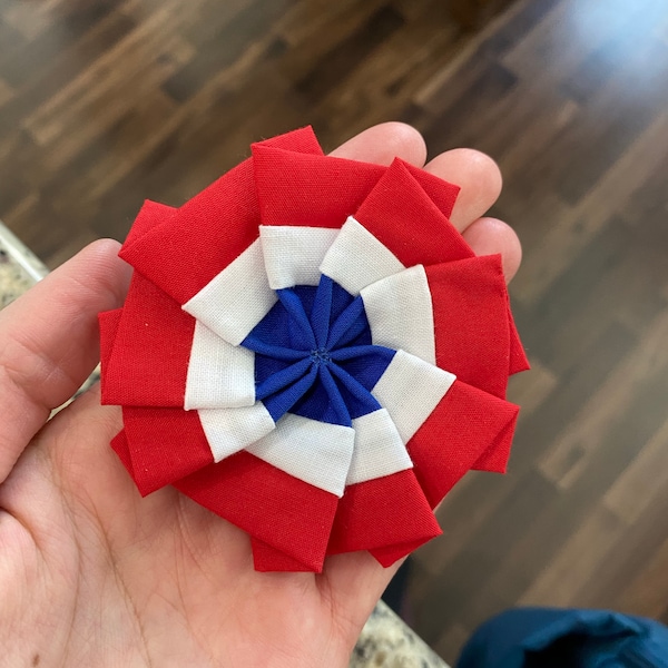 Les Miserables Cockade Pin - Red, White, and Blue - Hair Clip ...
