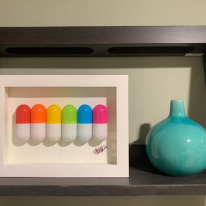 Retro VHS Art Print 2 unframed Print of Painted VHS Tape in Various ...